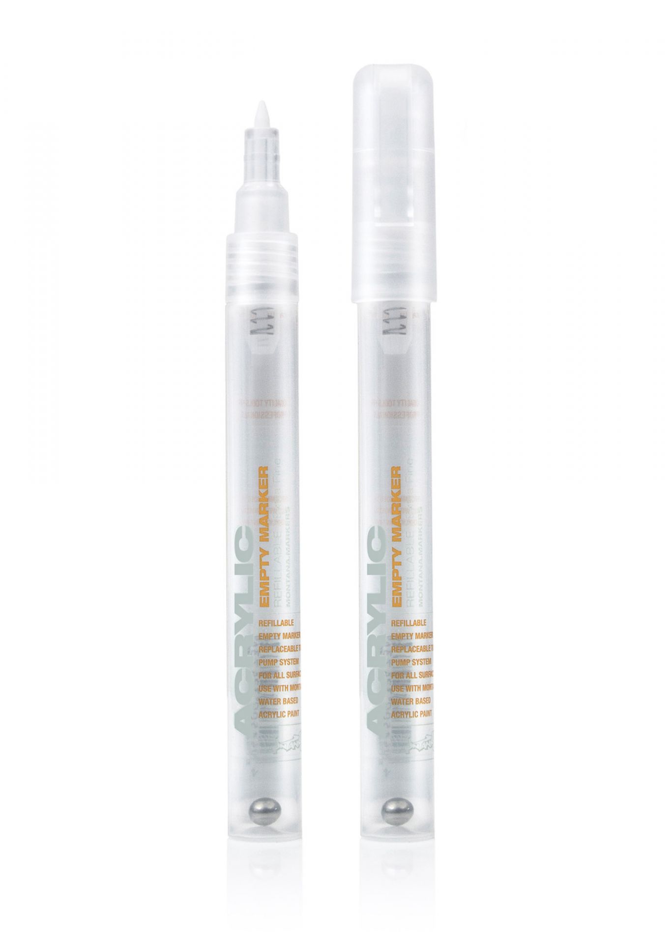 ACRYLIC Empty Markers