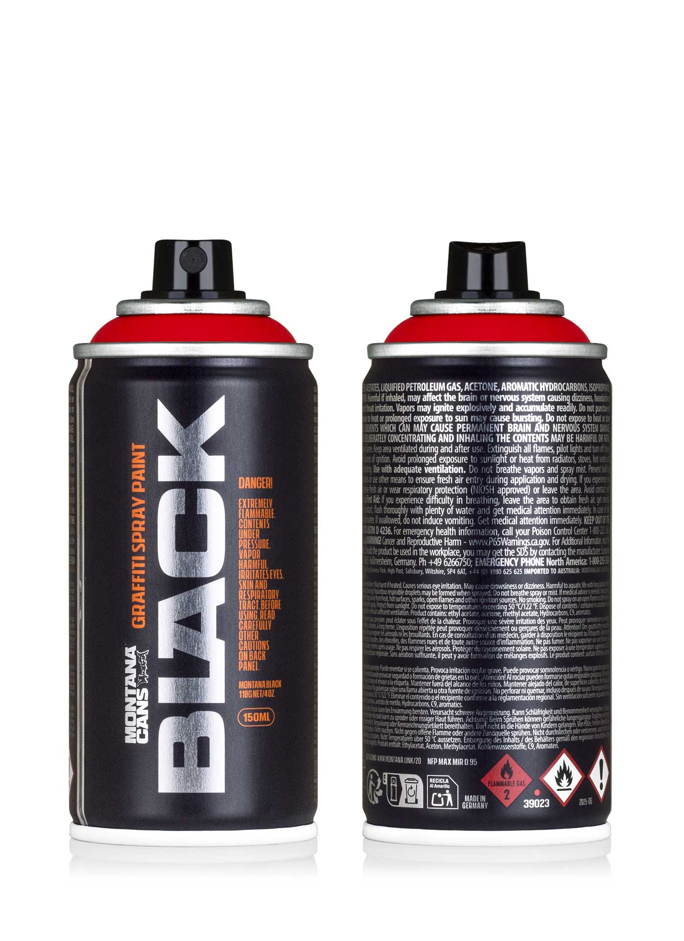 Montana BLACK Spray Paint