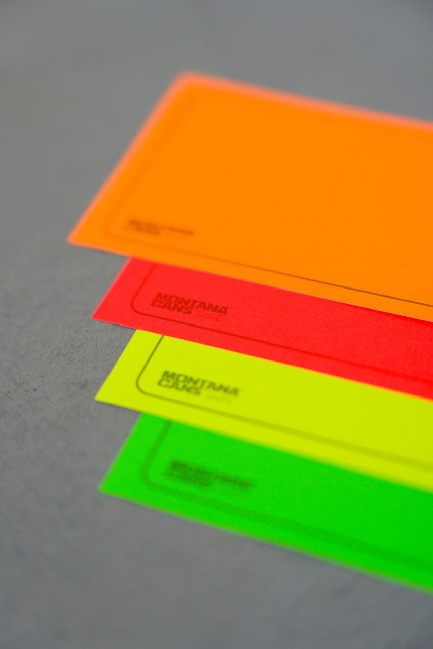 Montana Neon Blank Sticker Pack | 102113